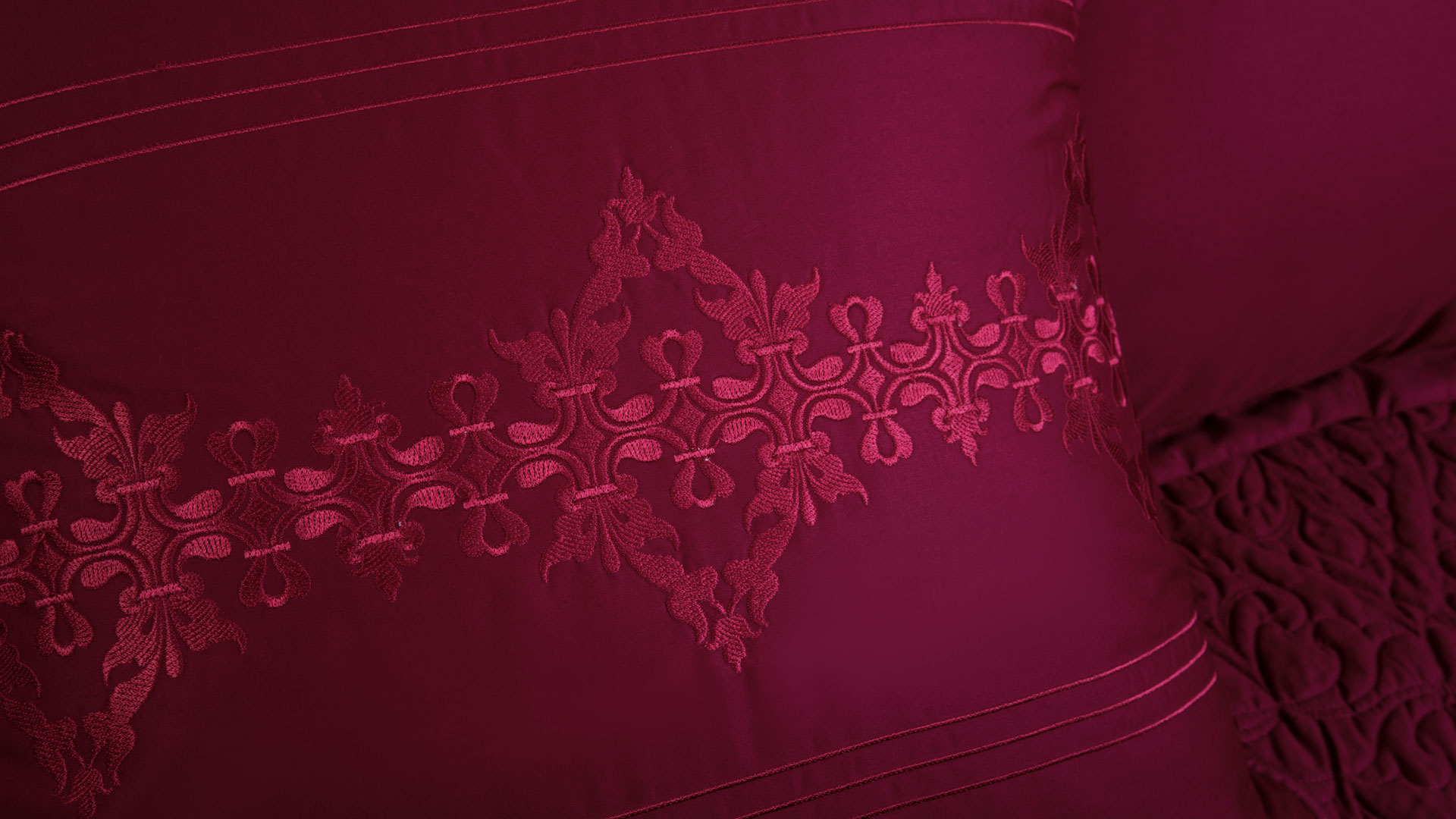 Bộ ga phủ thêu Blue Sky BSM101 Hanvico